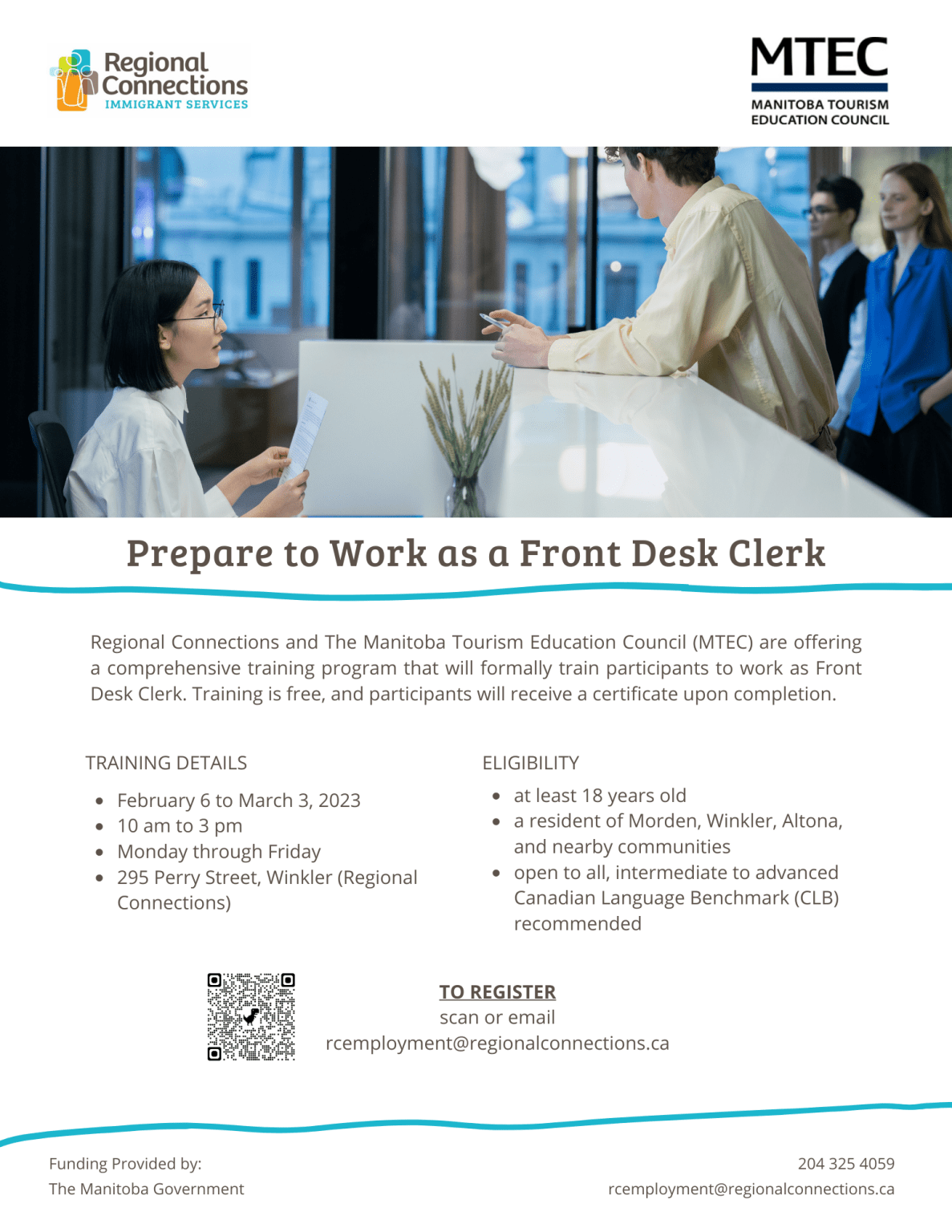 Regional Connections – Immigrant Services