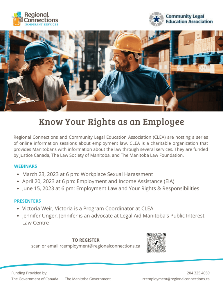 Regional Connections – Immigrant Services