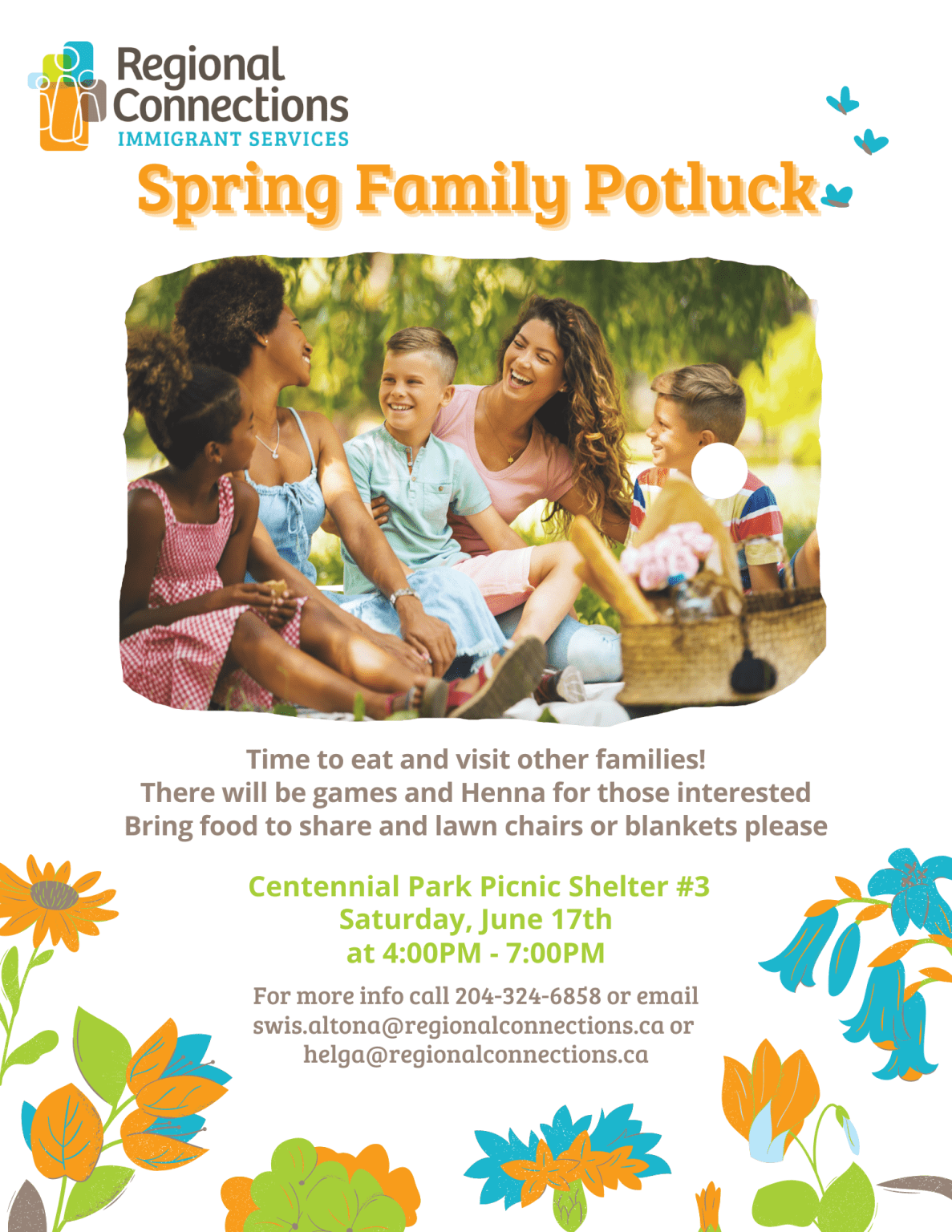 Regional Connections – Immigrant Services