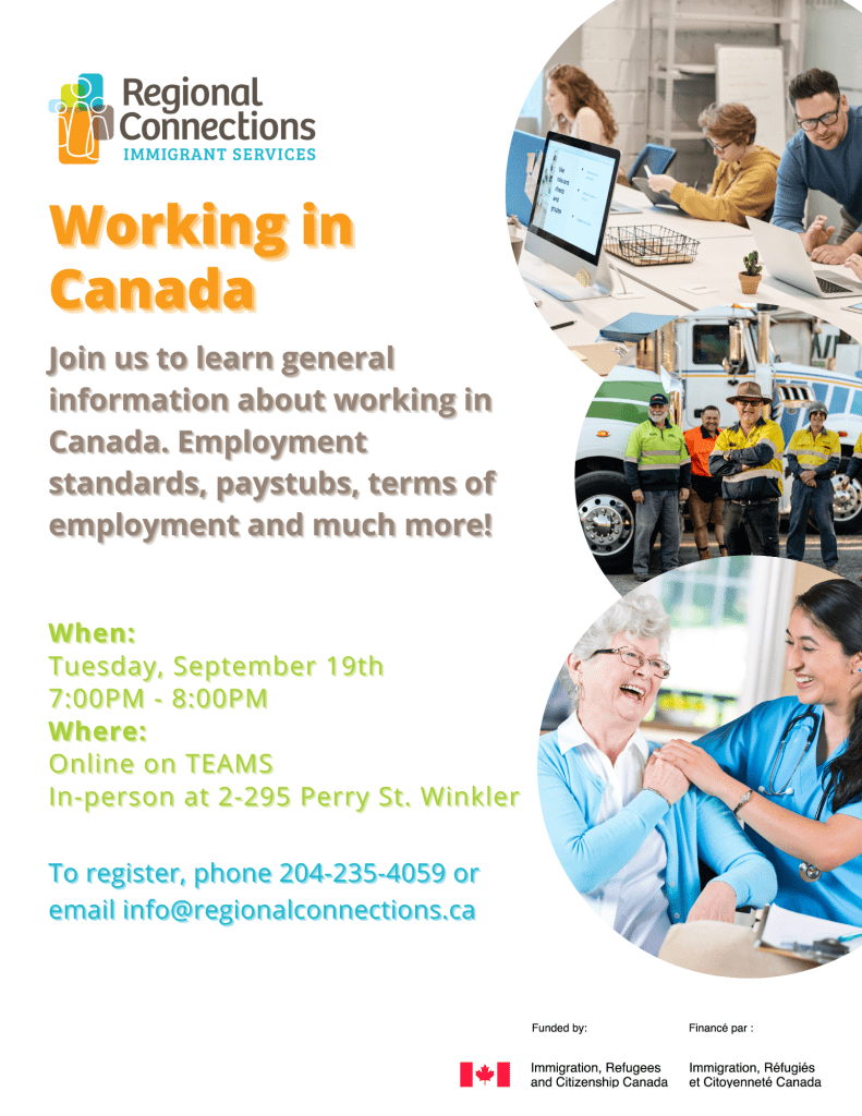 Regional Connections – Immigrant Services