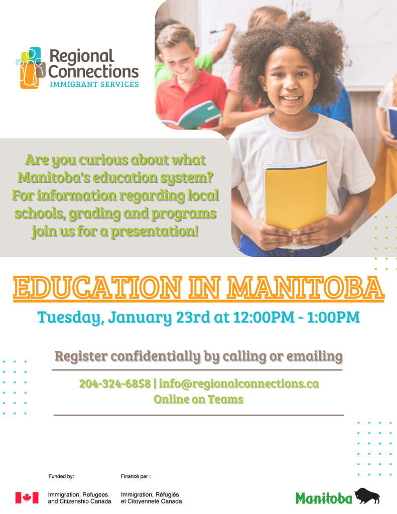 Regional Connections – Immigrant Services