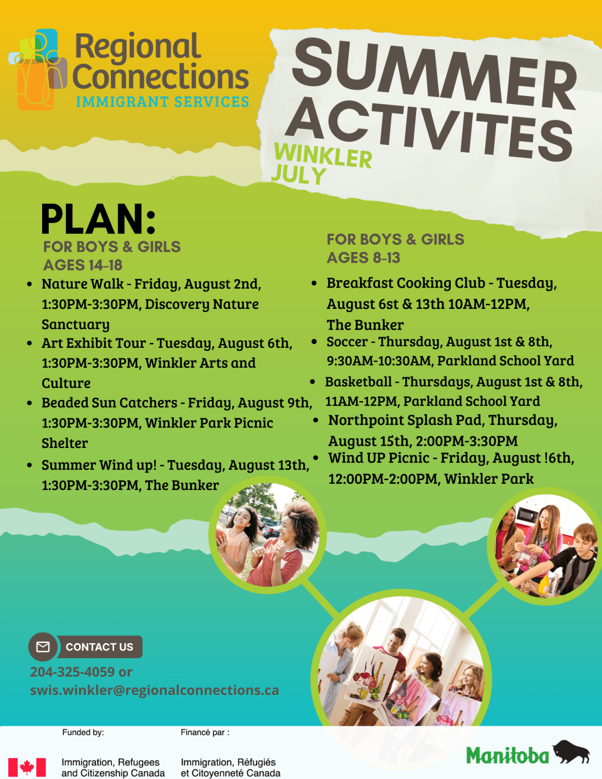 Regional Connections – Immigrant Services