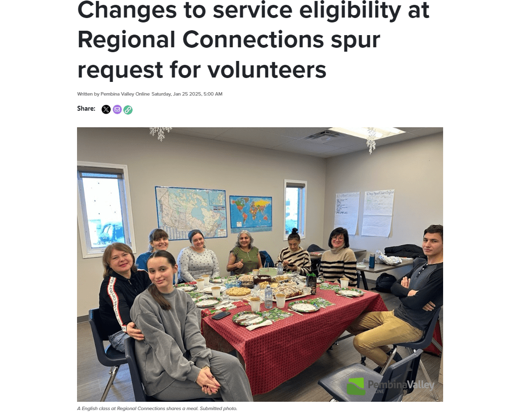 Changes to service eligibility at Regional Connections spur request for ...