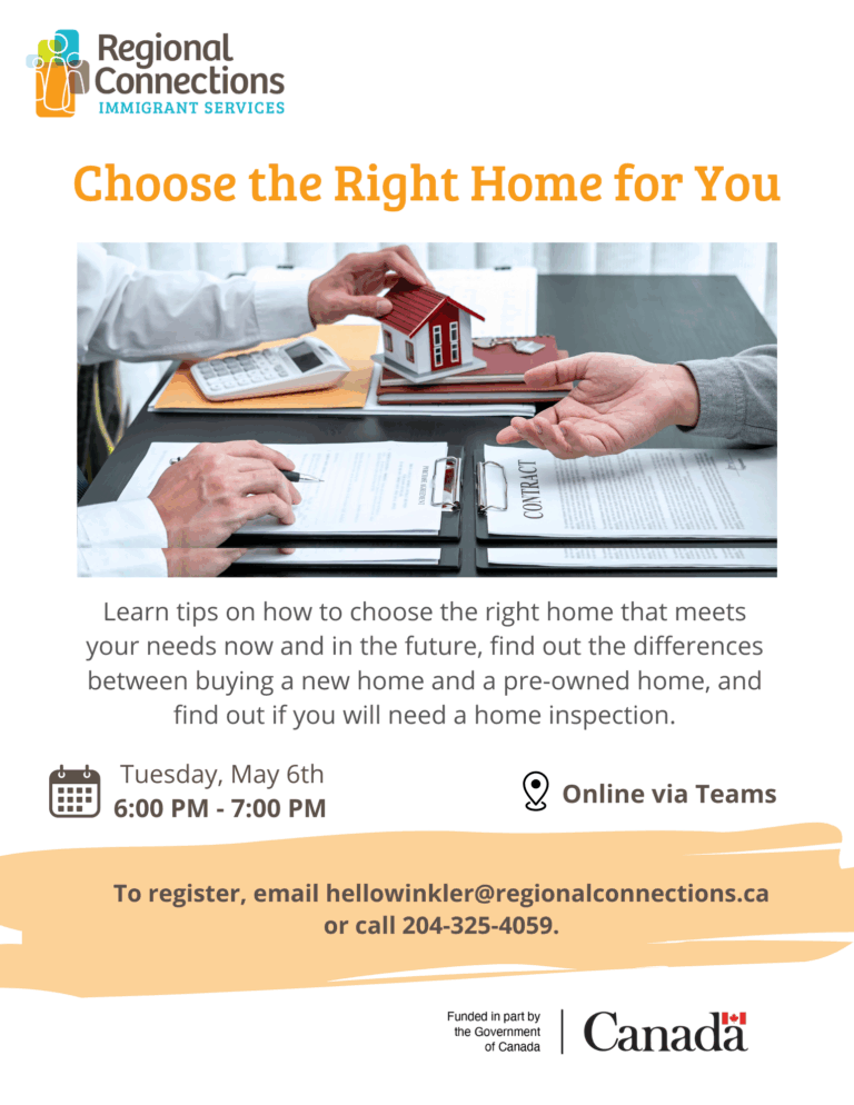 Regional Connections - Immigrant ServicesRegional Connections