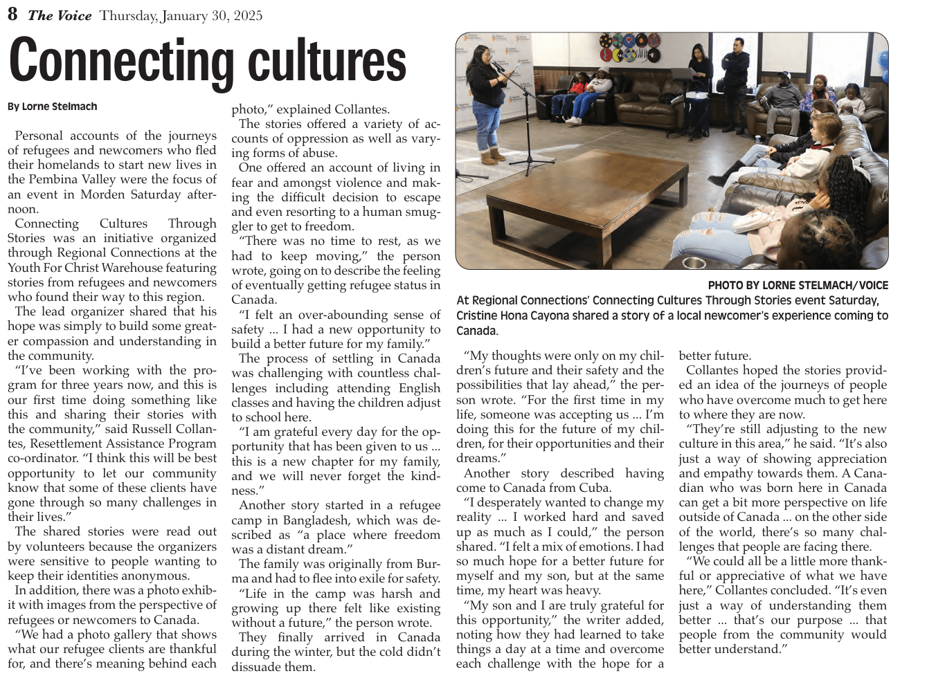 Connecting cultures – Regional Connections